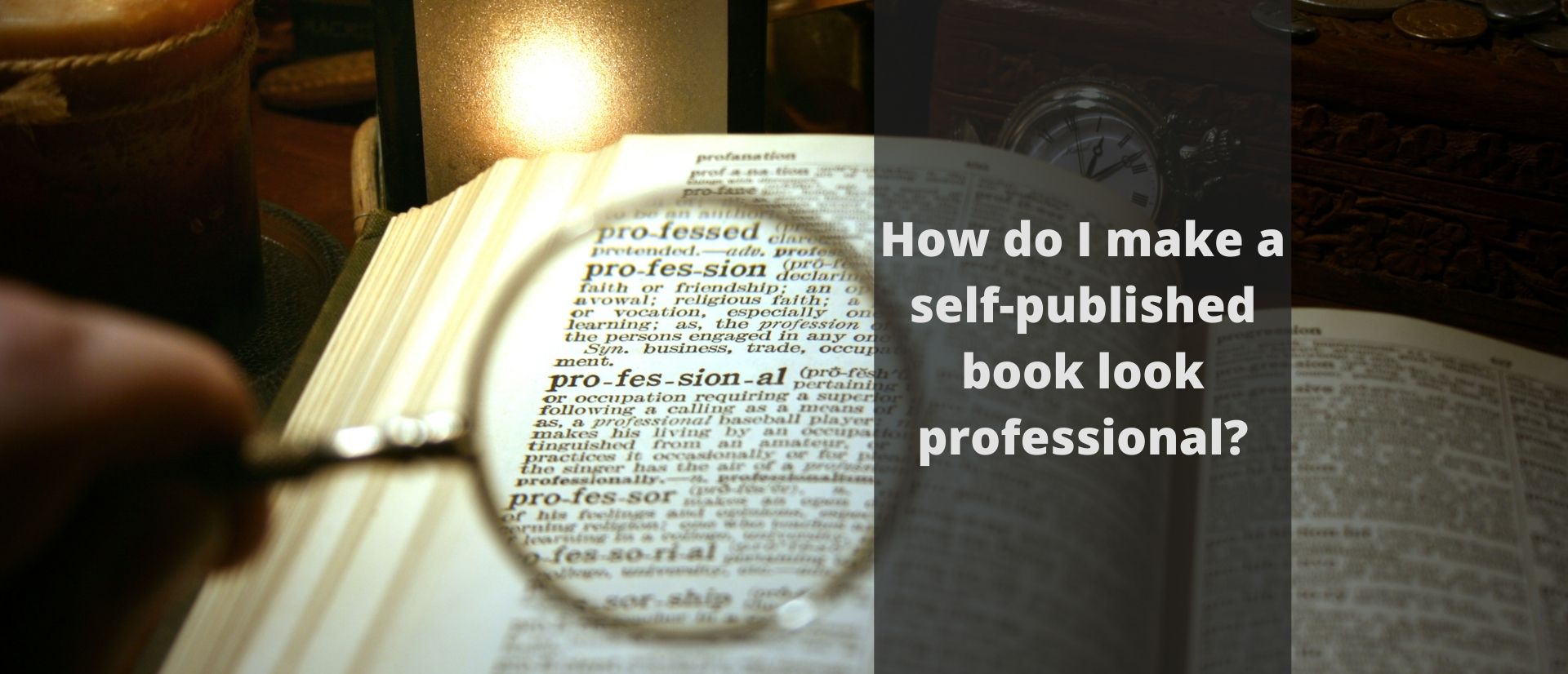 How do I make a self-published book look professional? - Grey Mouse ...